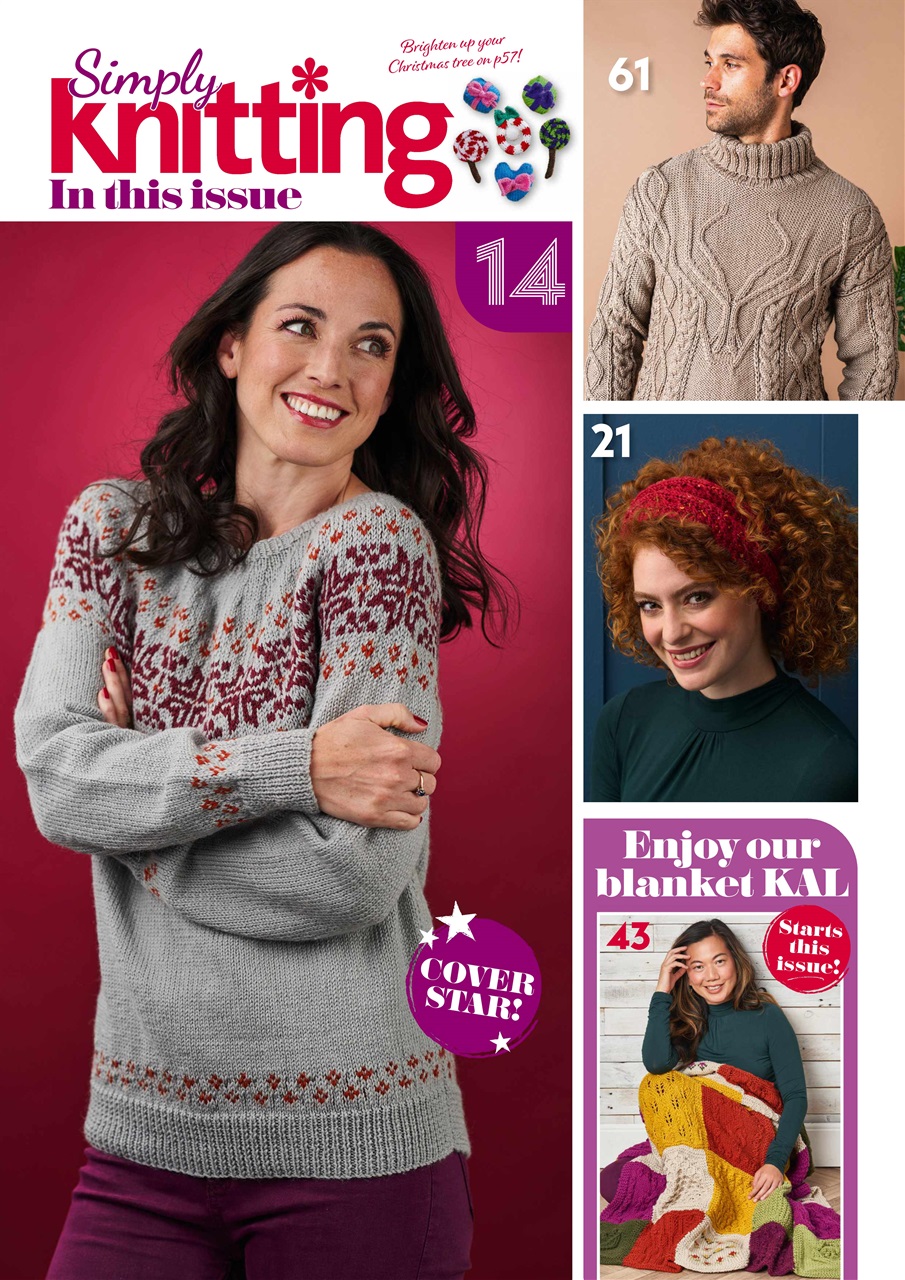 Simply Knitting Magazine - December 2022 Back Issue