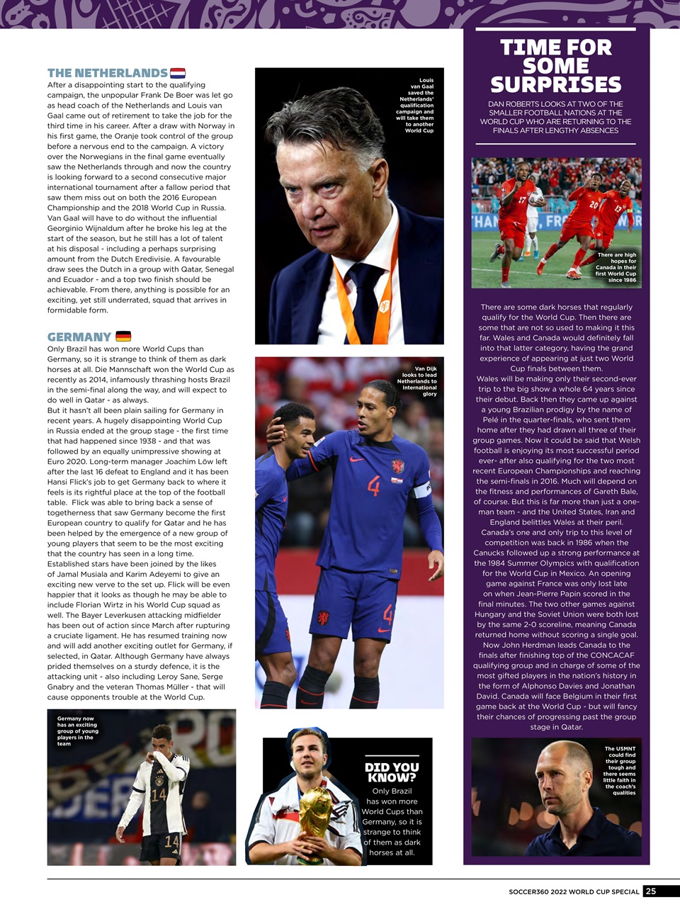 Soccer 360 Magazine - Issue #100 2022 Qatar World Cup Special Edition ...
