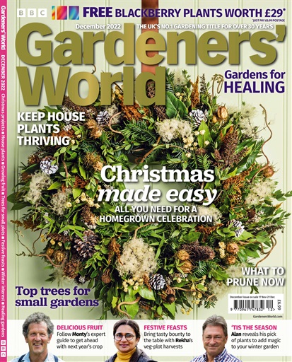 BBC Gardeners’ World Magazine - December 2022 Back Issue