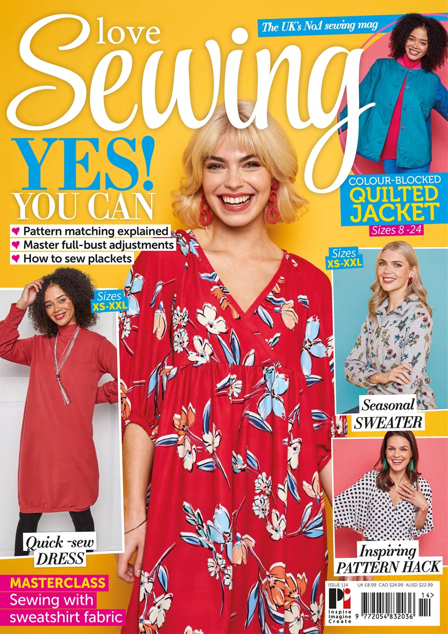 Love Sewing Magazine - Issue 114 Back Issue