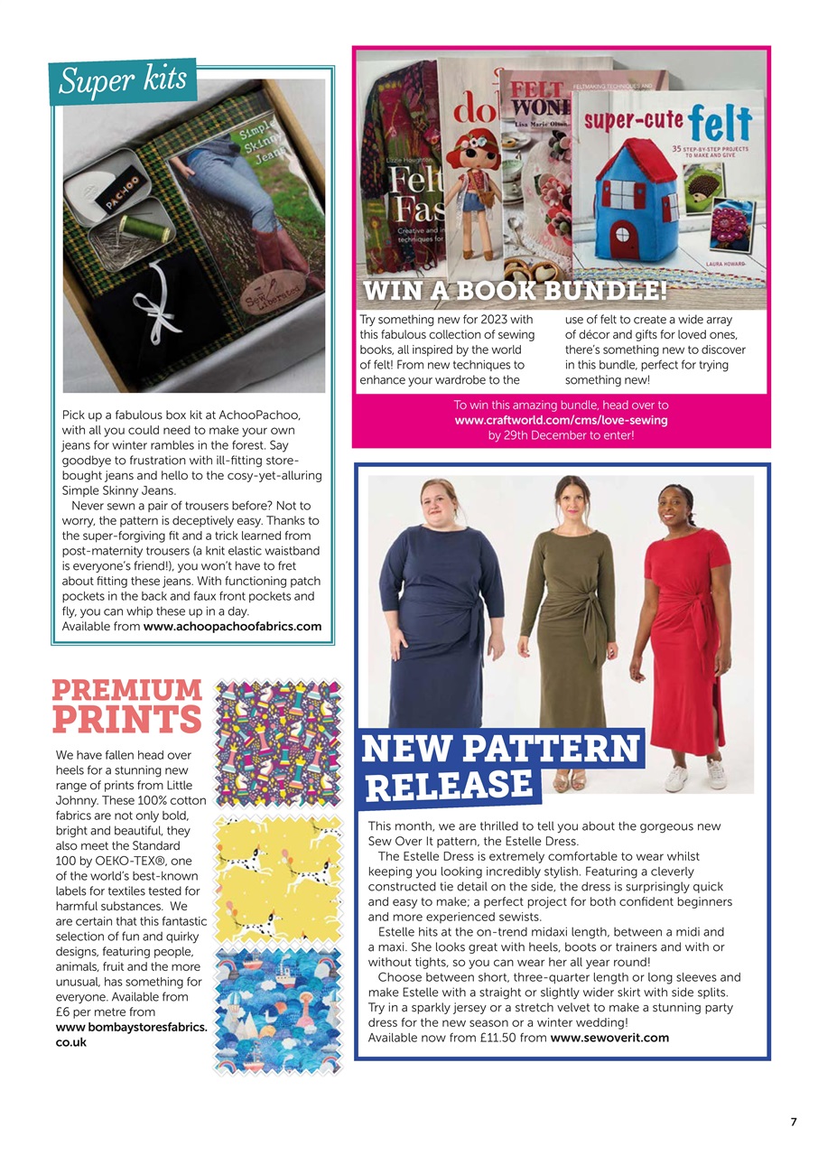 Love Sewing Magazine - Issue 114 Back Issue