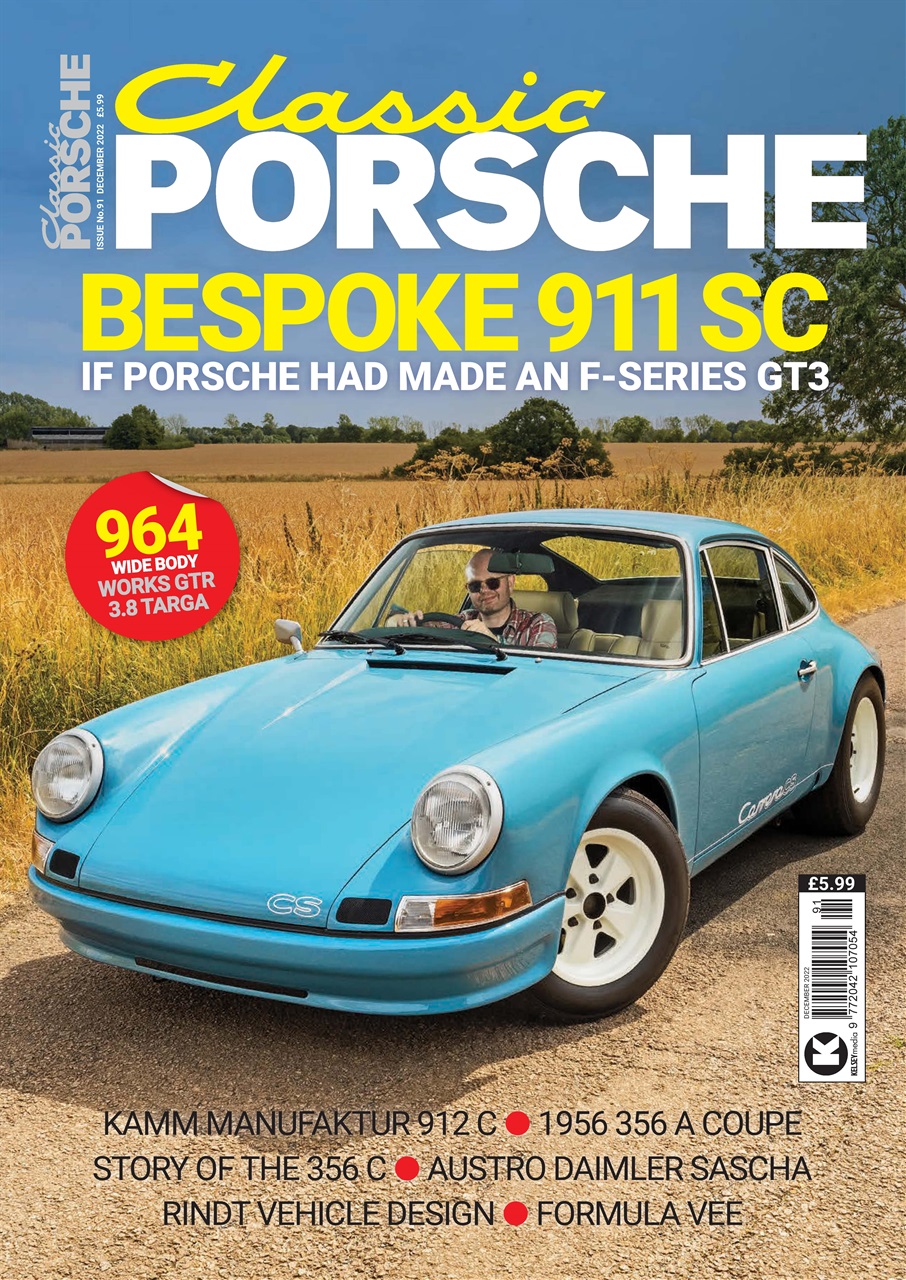 Classic Porsche Magazine - Issue 91 - Dec 2022 Back Issue