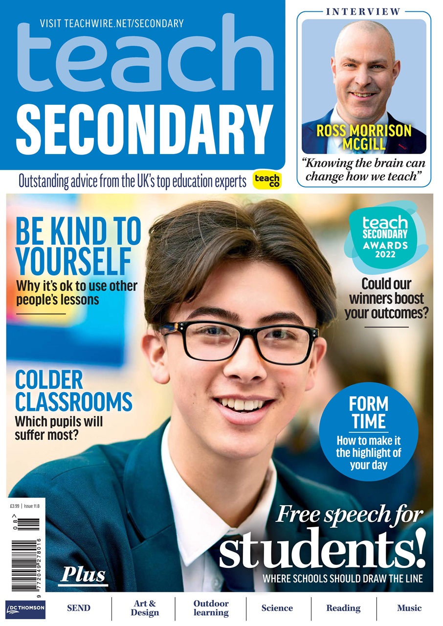 Teach Secondary Magazine - V. 11 No. 8 Back Issue