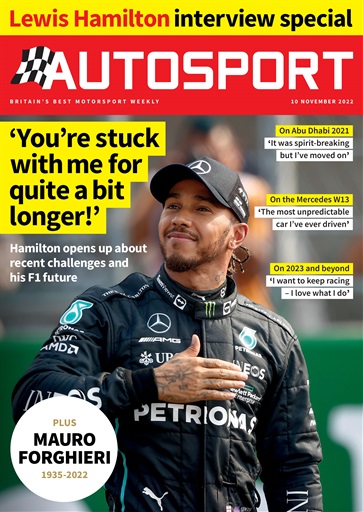 Autosport Magazine - 10 Nov 2022 Back Issue