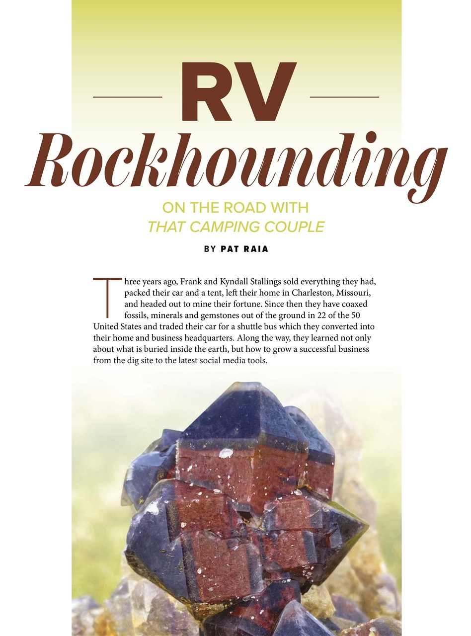 Rock&Gem Magazine - December 2022 Back Issue