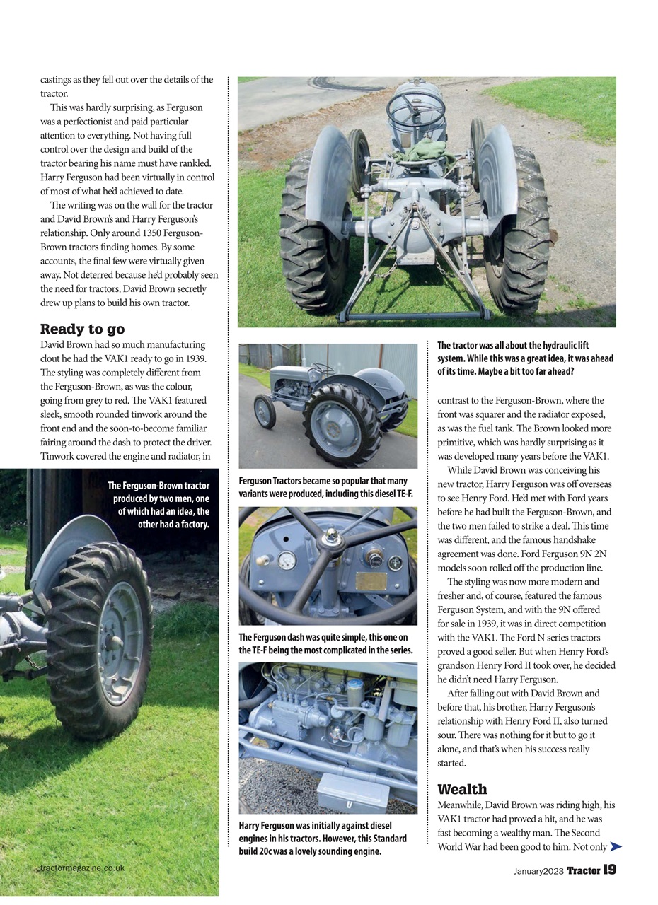 Tractor & Farming Heritage Magazine - Jan-23 Back Issue