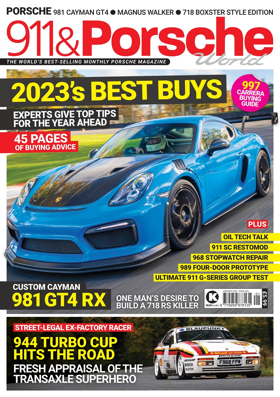 911 & Porsche World Magazine - Issue 342 - Jan 2023 Back Issue 911 & Porsche World Magazine - Issue 342 - Jan 2023 Back Issue
