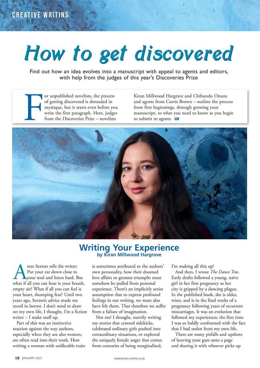 Writing Magazine - January 2023 Back Issue