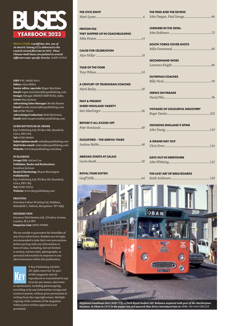 Buses Magazine - Buses Yearbook 2023 Special Issue