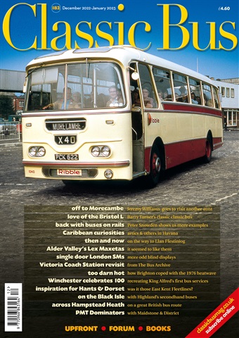 Classic Bus Magazine - Dec 22/Jan 23 (182) Subscriptions | Pocketmags