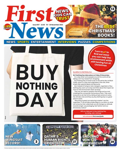 First News Magazine - First News Issue 857 Back Issue