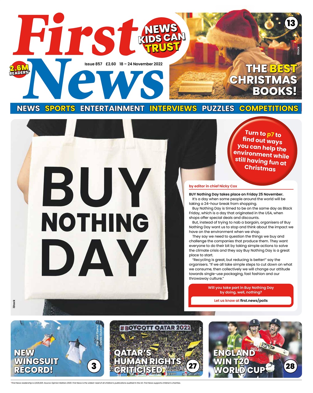 First News Magazine - First News Issue 857 Back Issue