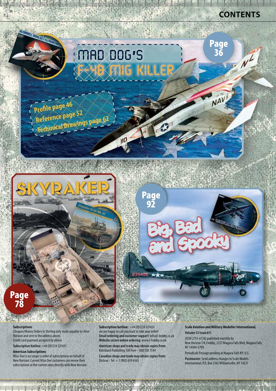 Scale Aviation and Military Modeller International (A) Magazine - V52 N612 Back Issue