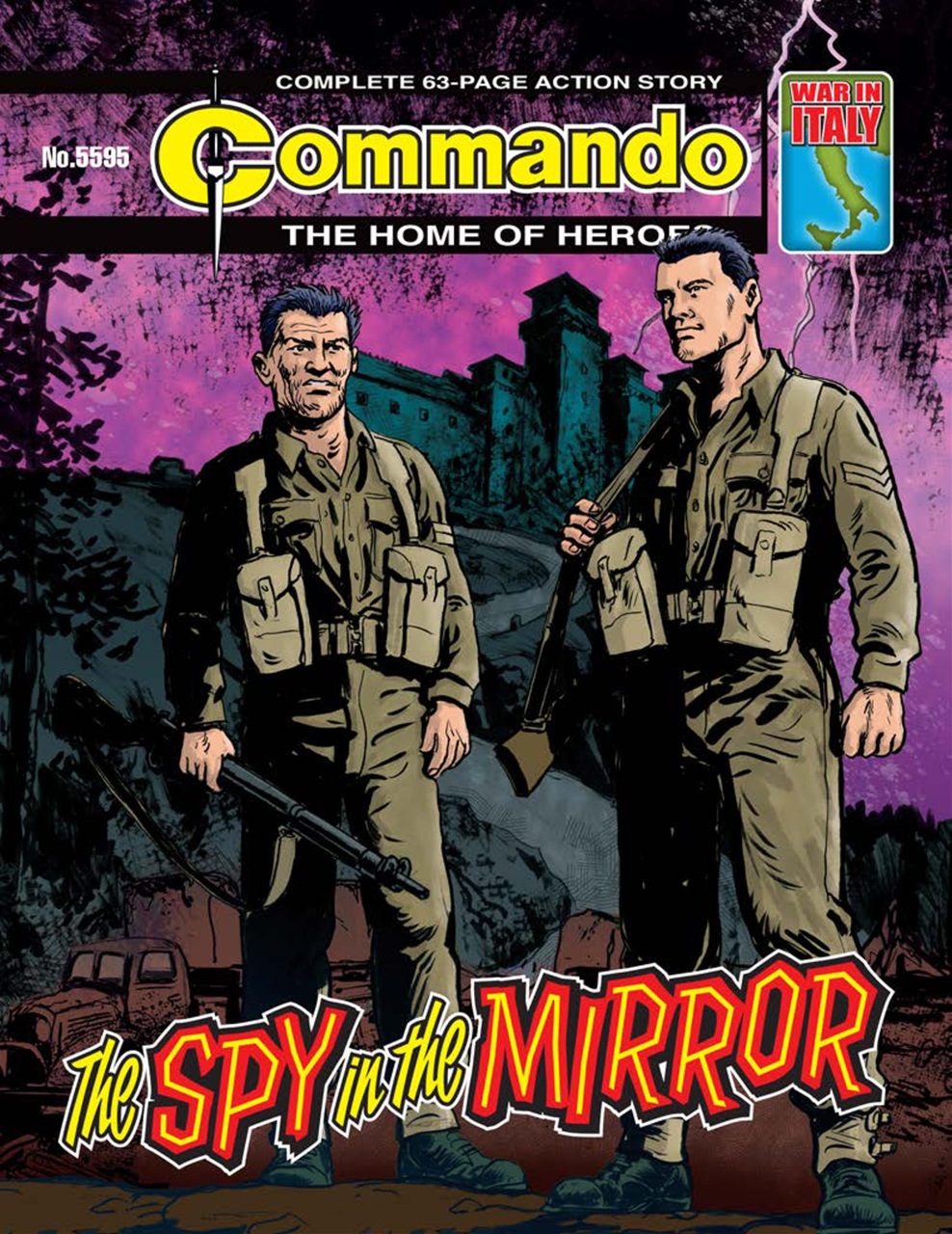 Commando Magazine - 5595 Back Issue