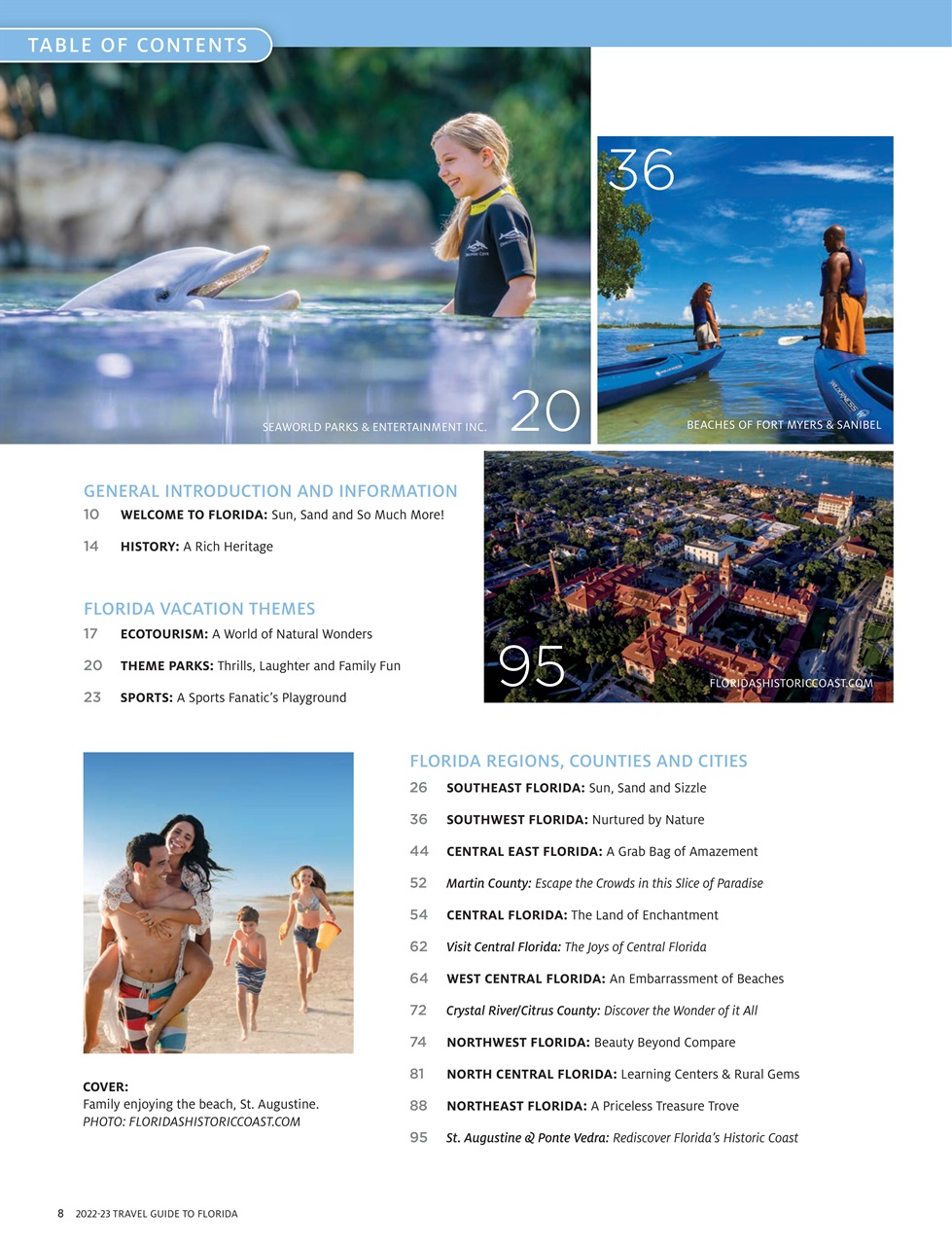 Globelite Travel Guides Magazine - 2022-23 Travel Guide Florida Back Issue