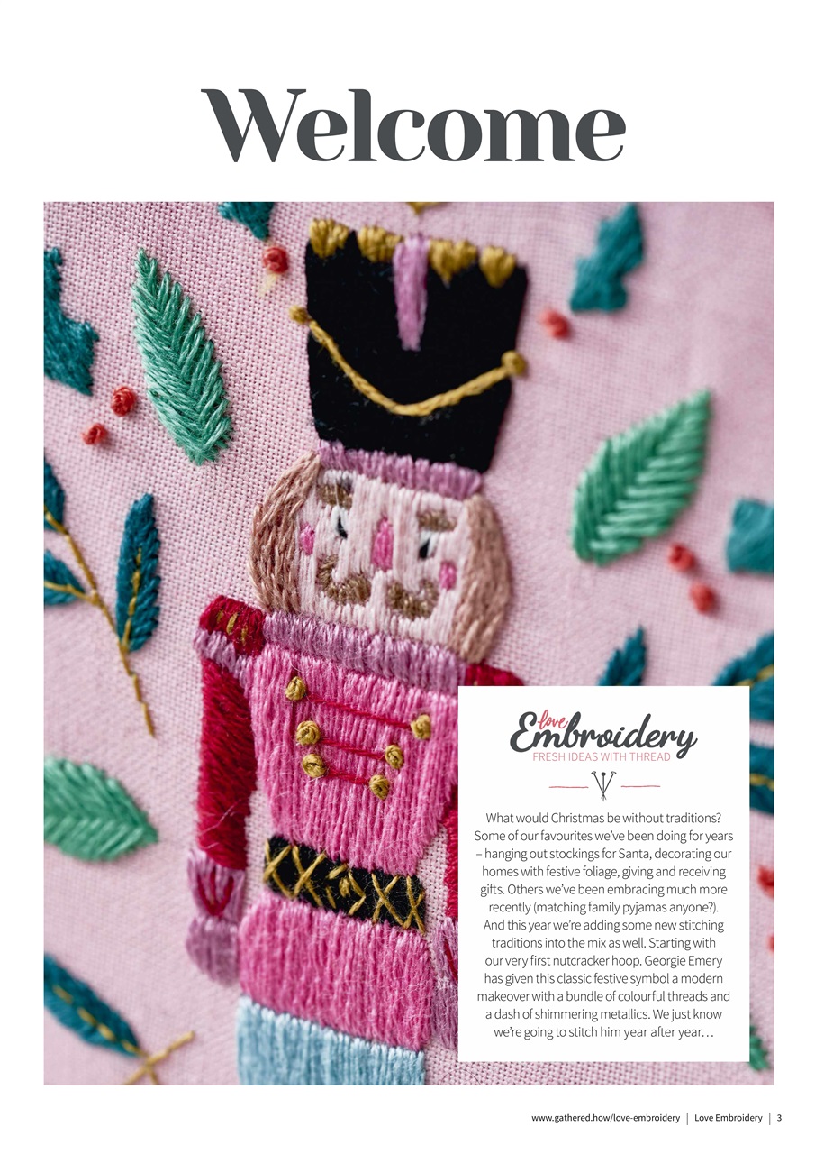 Love Embroidery Magazine - Issue 34 Back Issue