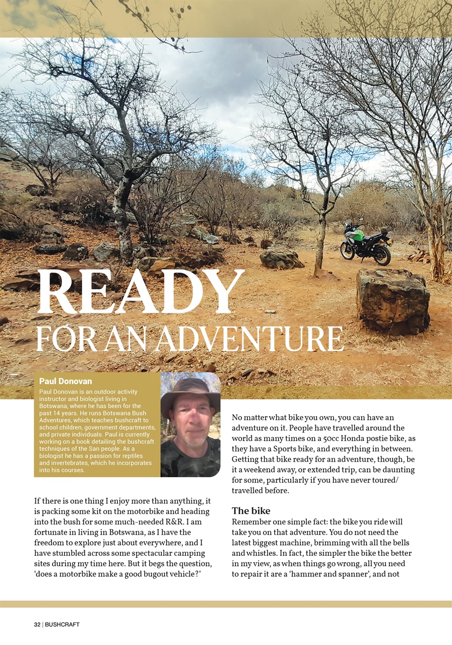 Bushcraft & Survival Skills Magazine - Issue 98 Back Issue