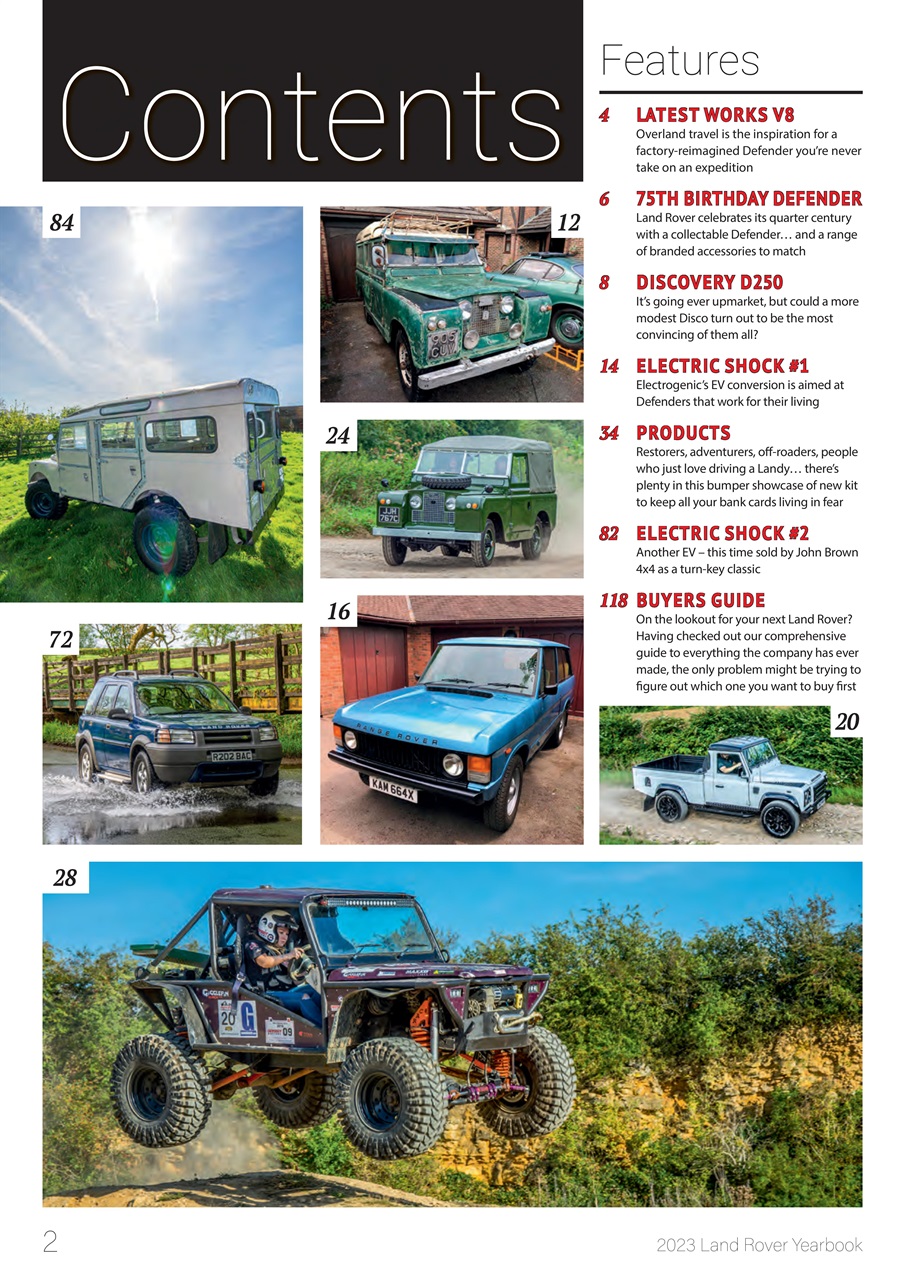 Overlander 4X4 Magazine - Land Rover Yearbook 2023 Special Issue