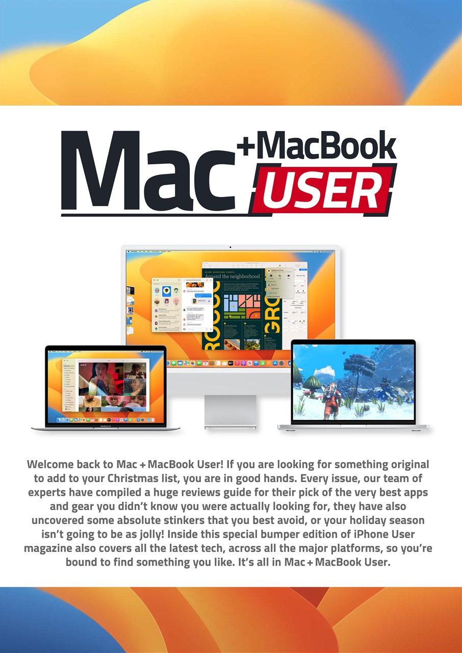Mac + MacBook User - Winter 2022 Subscriptions | Pocketmags