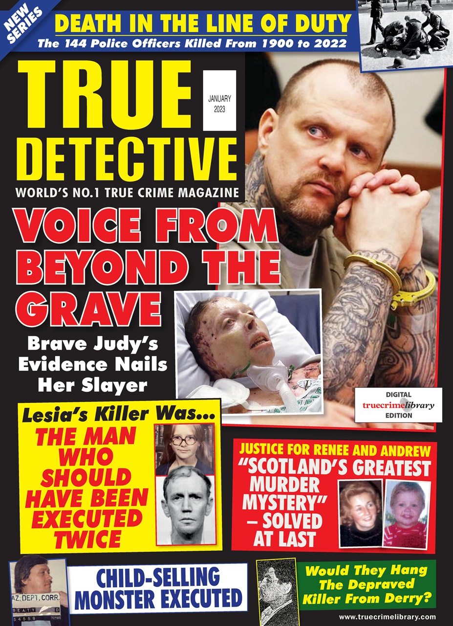 True Detective Magazine - True Detective January 2023 Subscriptions ...