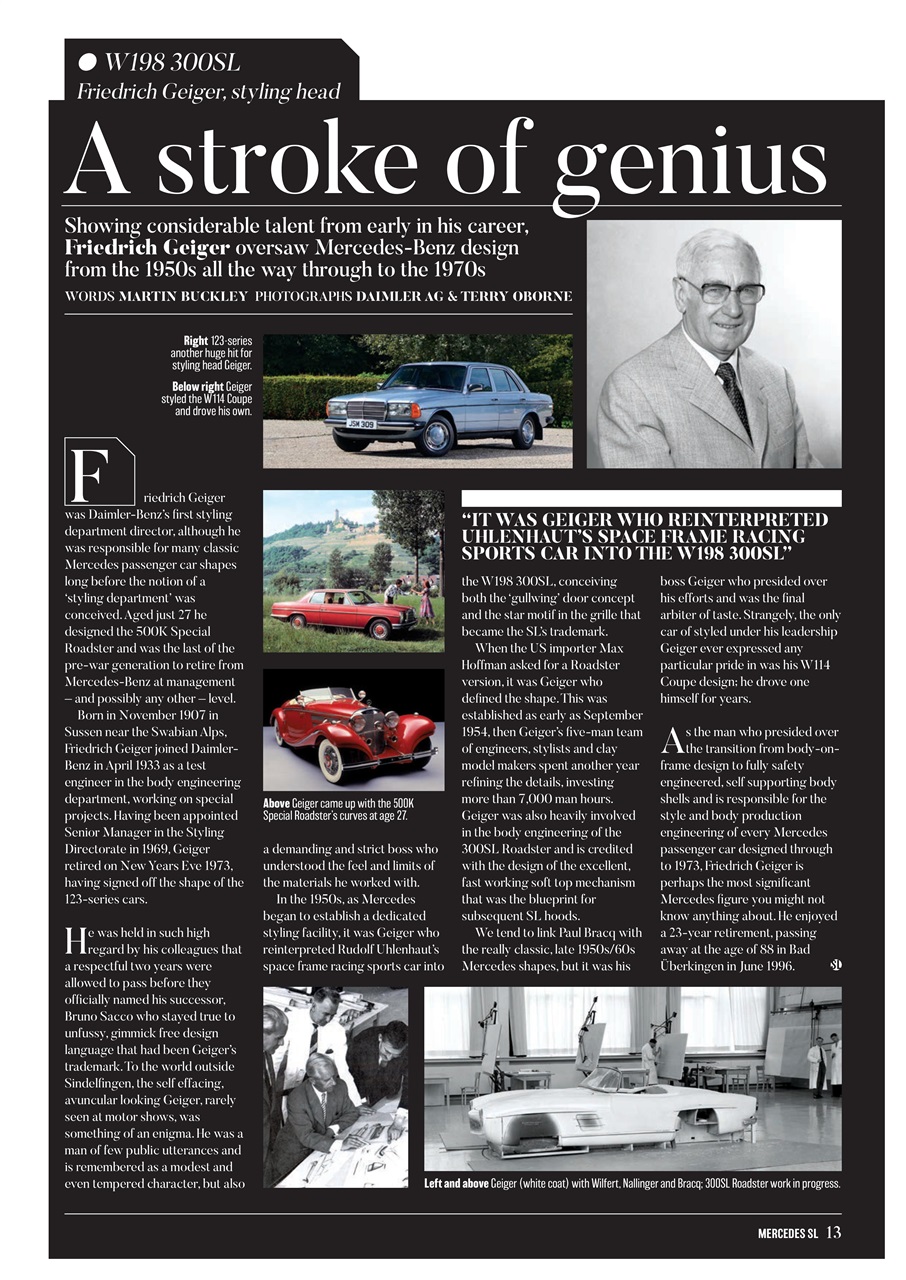 Classic Mercedes Magazine - Mercedes SL The Complete Guide (updated ...