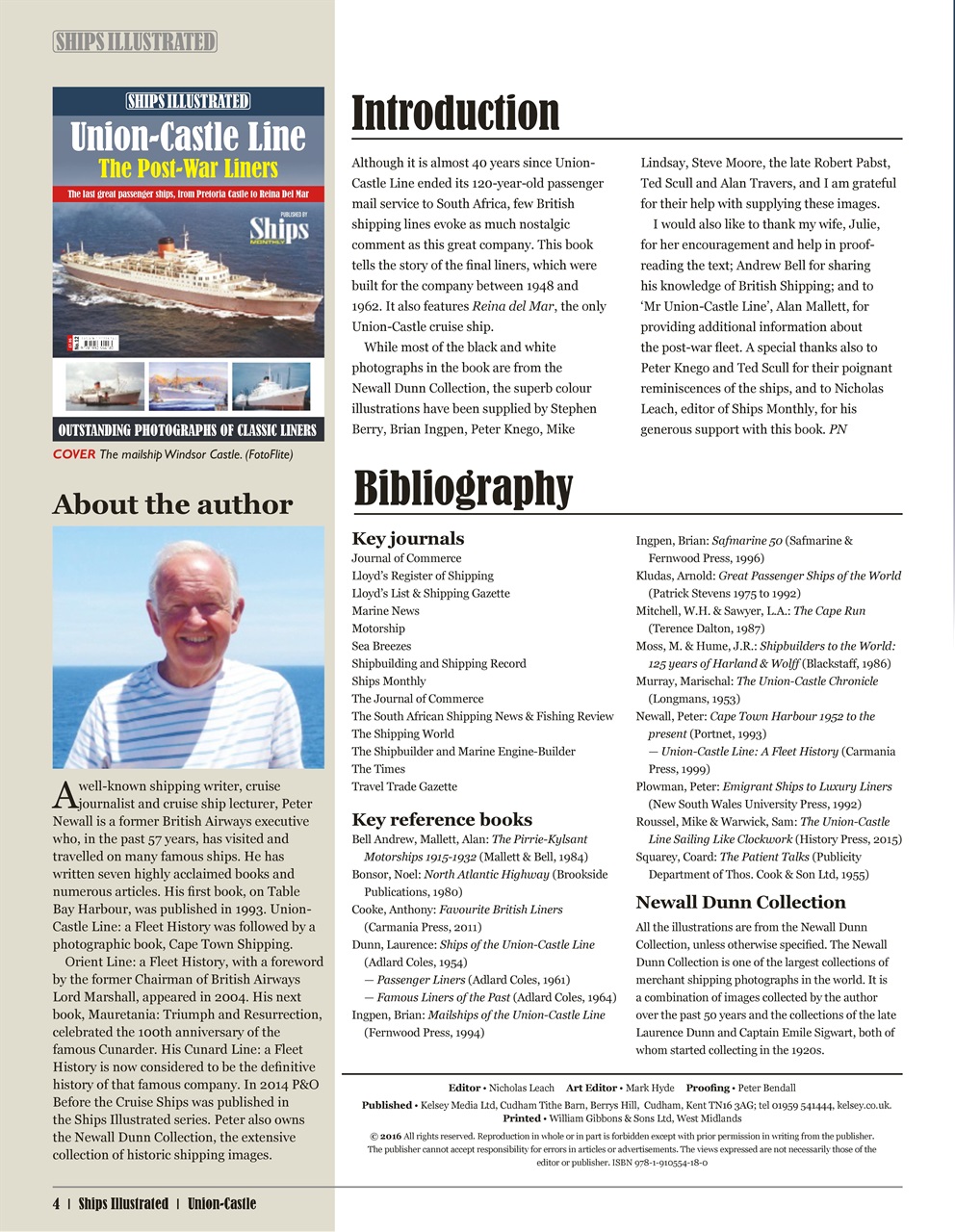 Ships Monthly Magazine - Ships Illustrated - Issue 12 Special Issue