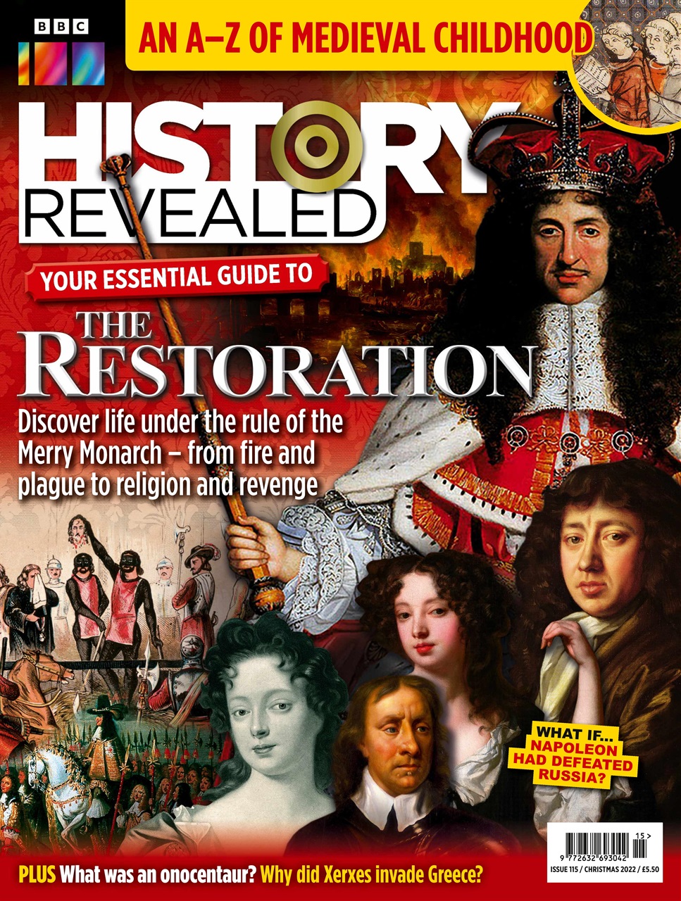 BBC History Revealed Magazine - Christmas 2022 Back Issue