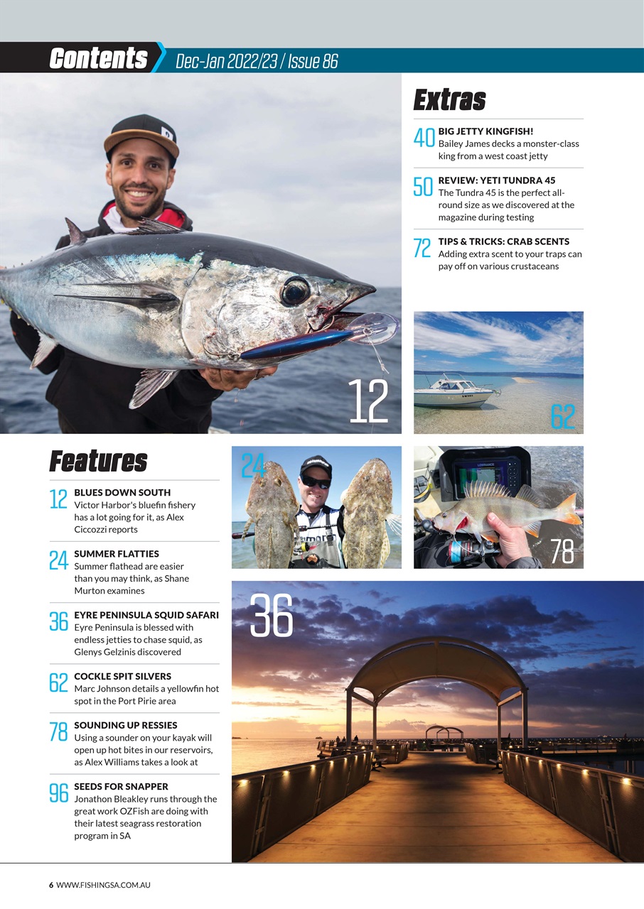 Fishing SA Magazine - Fishing SA Dec/Jan 22-23 Back Issue