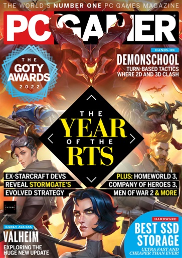 PC Gamer (UK Edition) Magazine - January 2023 Back Issue