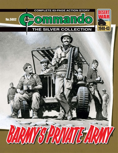 Commando Magazine - 5602 Back Issue