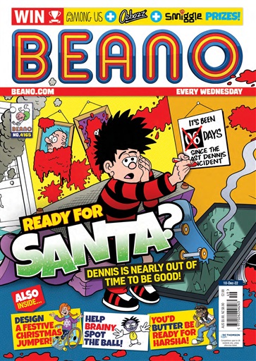 Beano Magazine - 10/12/2022 Back Issue