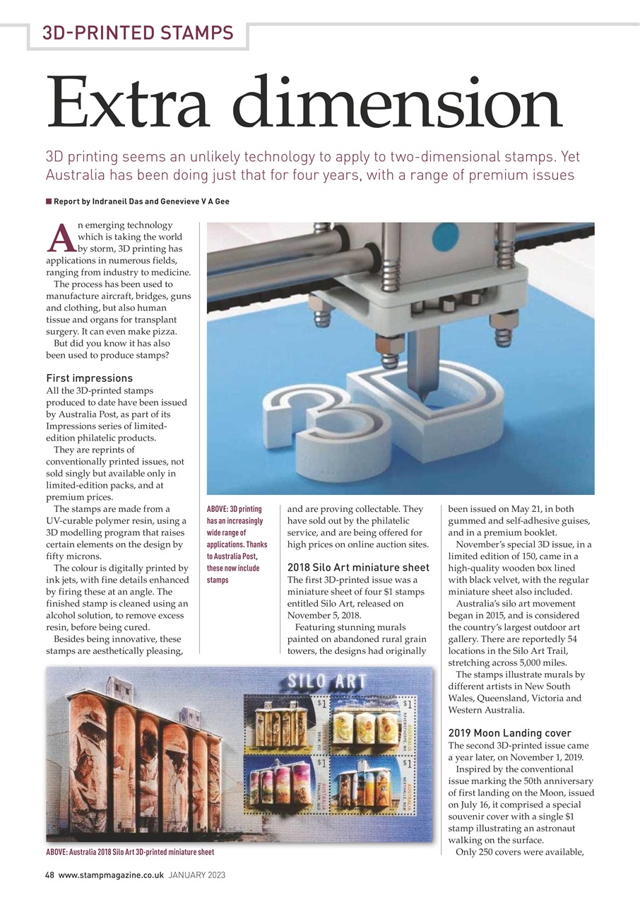 Stamp Magazine - January 2023 Back Issue