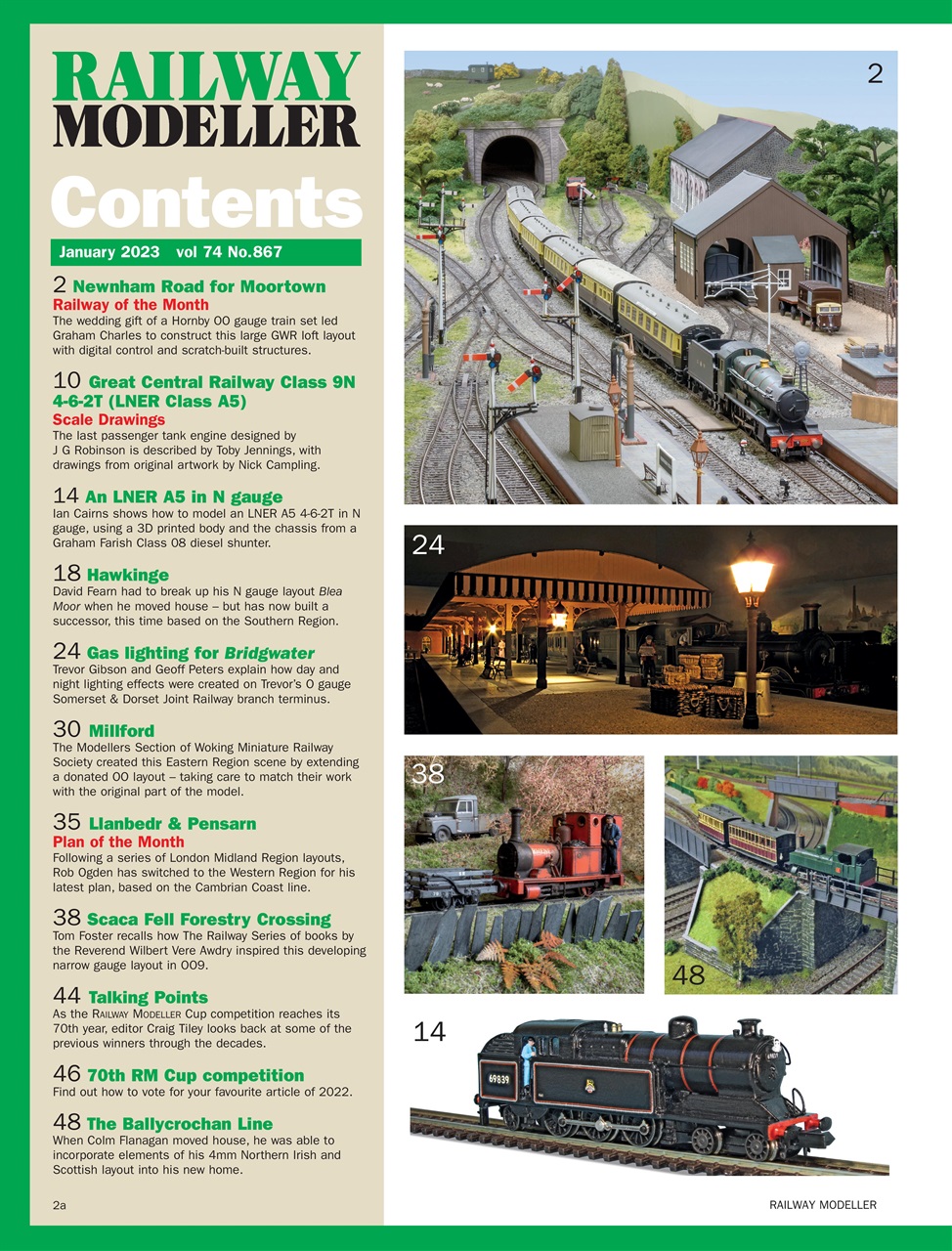 Railway Modeller Magazine - January 2023 Back Issue