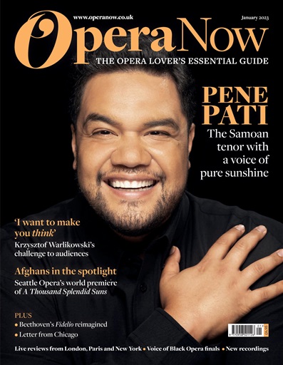 Opera Now Magazine - January 2023 Back Issue