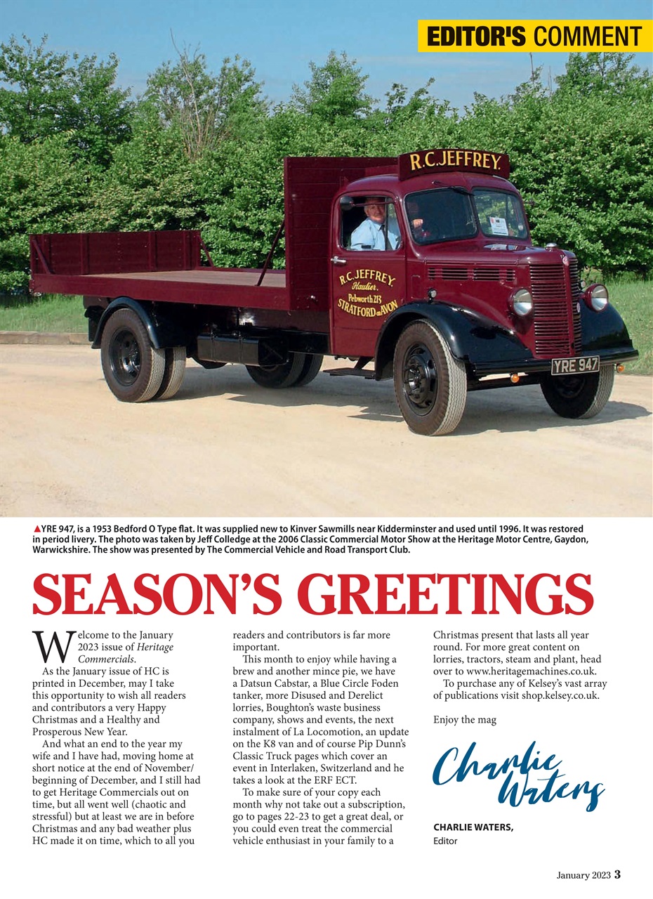 Heritage Commercials Magazine - Jan-23 Back Issue