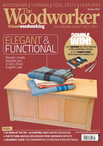 The Woodworker Magazine - January 2023 Back Issue