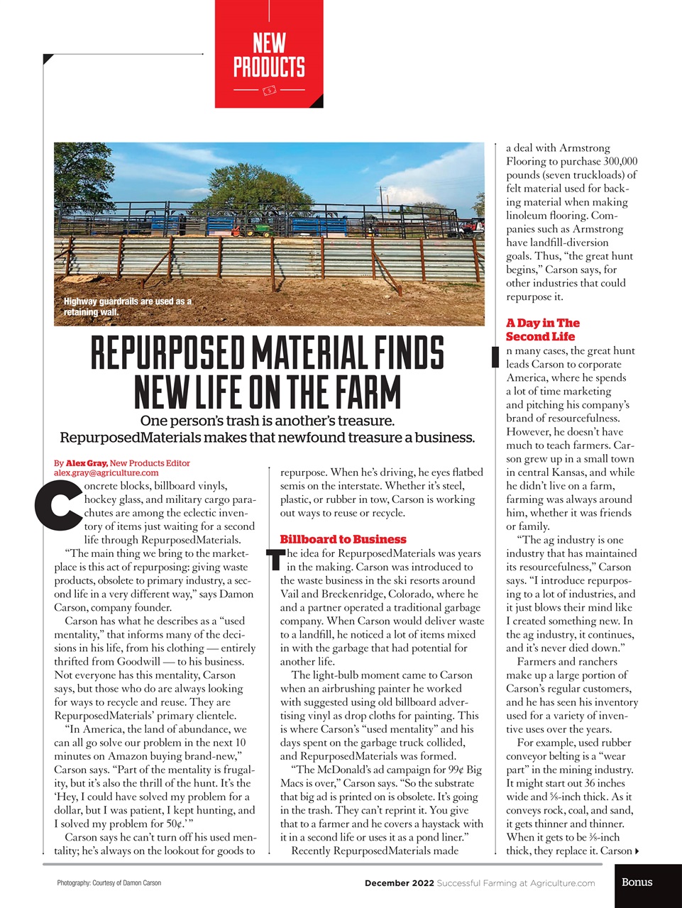 Successful Farming Magazine - December 2022 Back Issue