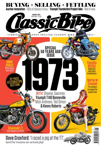 Classic Bike Magazine - Jan-23 Back Issue