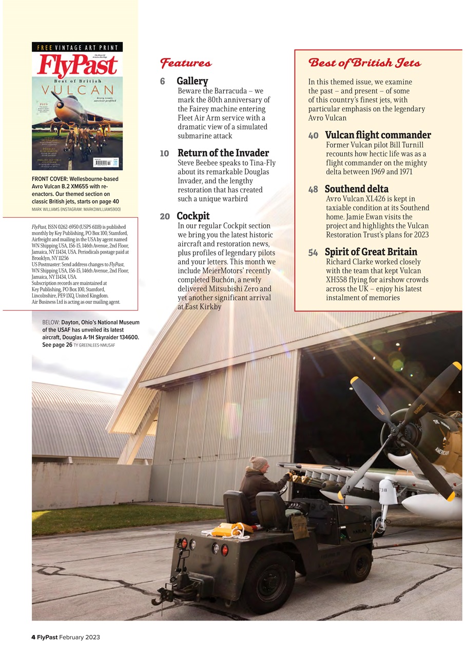 FlyPast Magazine - February 2023 Subscriptions | Pocketmags