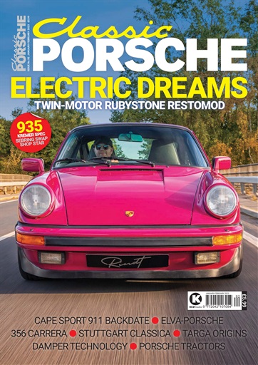 Classic Porsche Magazine - Issue 92 Jan/Feb 23 Back Issue