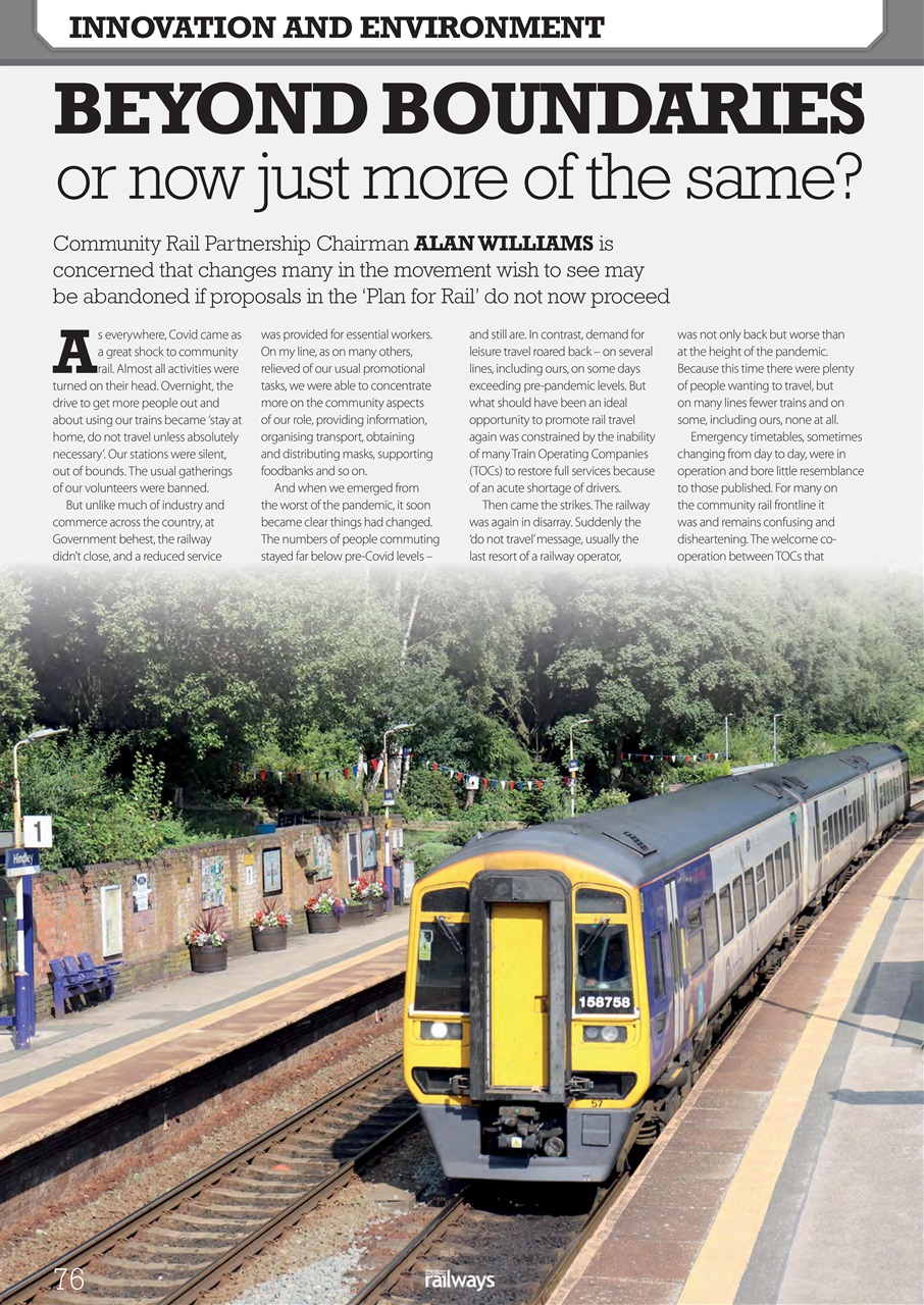 Modern Railways Magazine - Modern Railways Review 2023 Special Issue