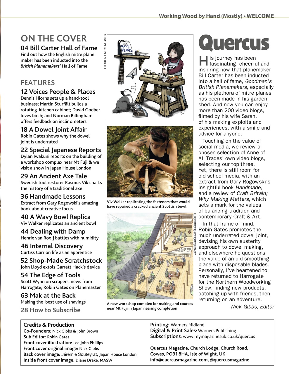 Quercus Magazine - Jan/Feb 23 Subscriptions | Pocketmags