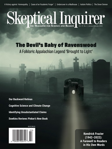 Skeptical Inquirer Magazine - Jan/Feb 2023 Back Issue