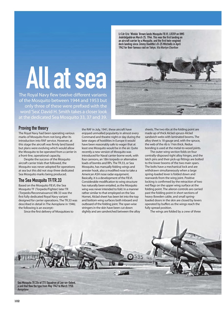 FlyPast Magazine - Mosquito Special Issue