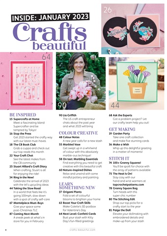 Crafts Beautiful Magazine - Jan-23 Subscriptions | Pocketmags