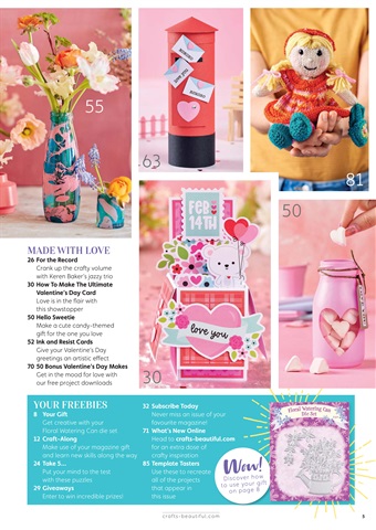 Crafts Beautiful Magazine - Jan-23 Subscriptions | Pocketmags