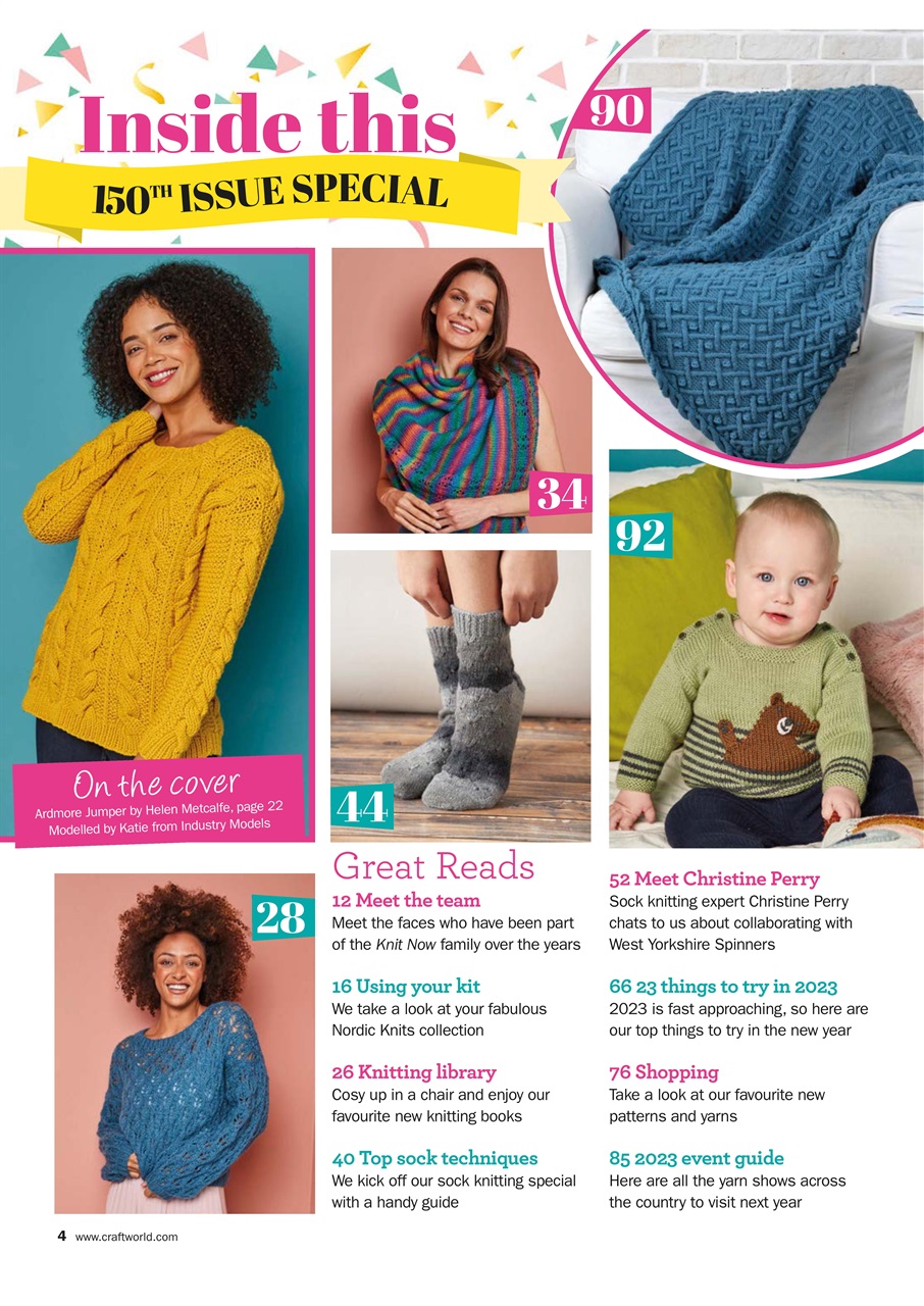 Knit Now Magazine - Issue 150 Subscriptions | Pocketmags