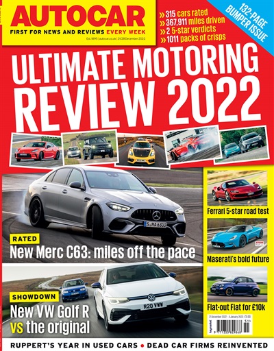 Autocar Magazine - 21st-28th December 2022 Back Issue
