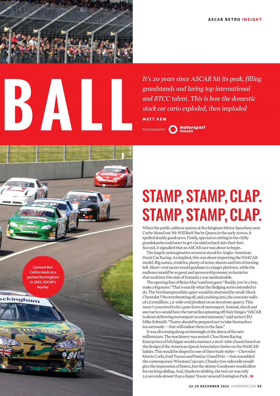 Autosport Magazine - 22-29 Dec 2022 Back Issue