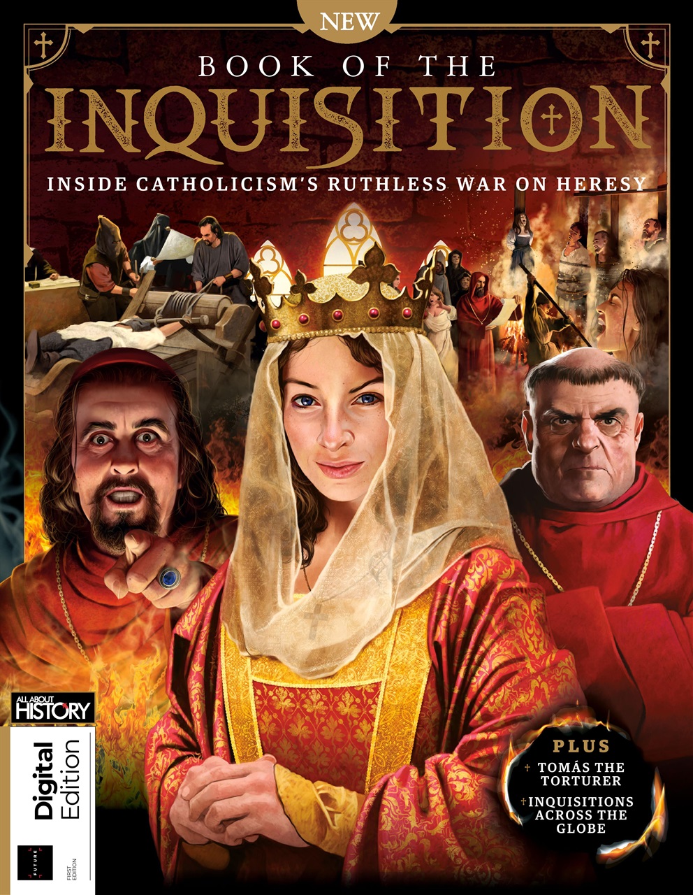 About History Bookazine - All About History Book of the Inquisition First Edition Back Issue